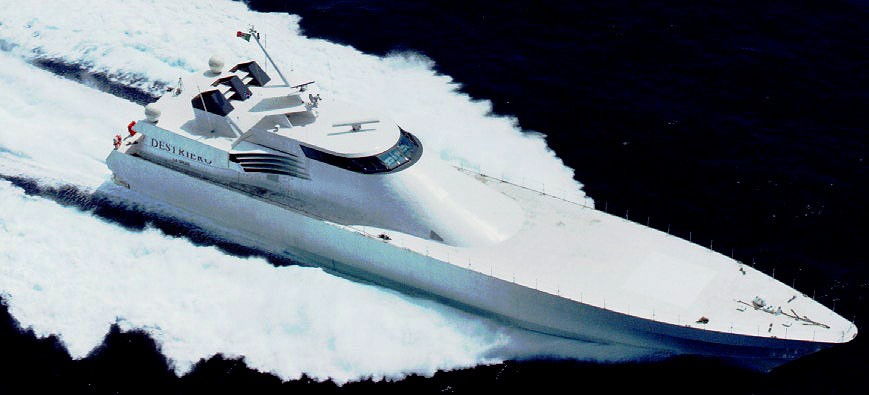 Yacht DESTRIERO, Fincantieri Yachts - Fincantieri Cantieri Navali ...